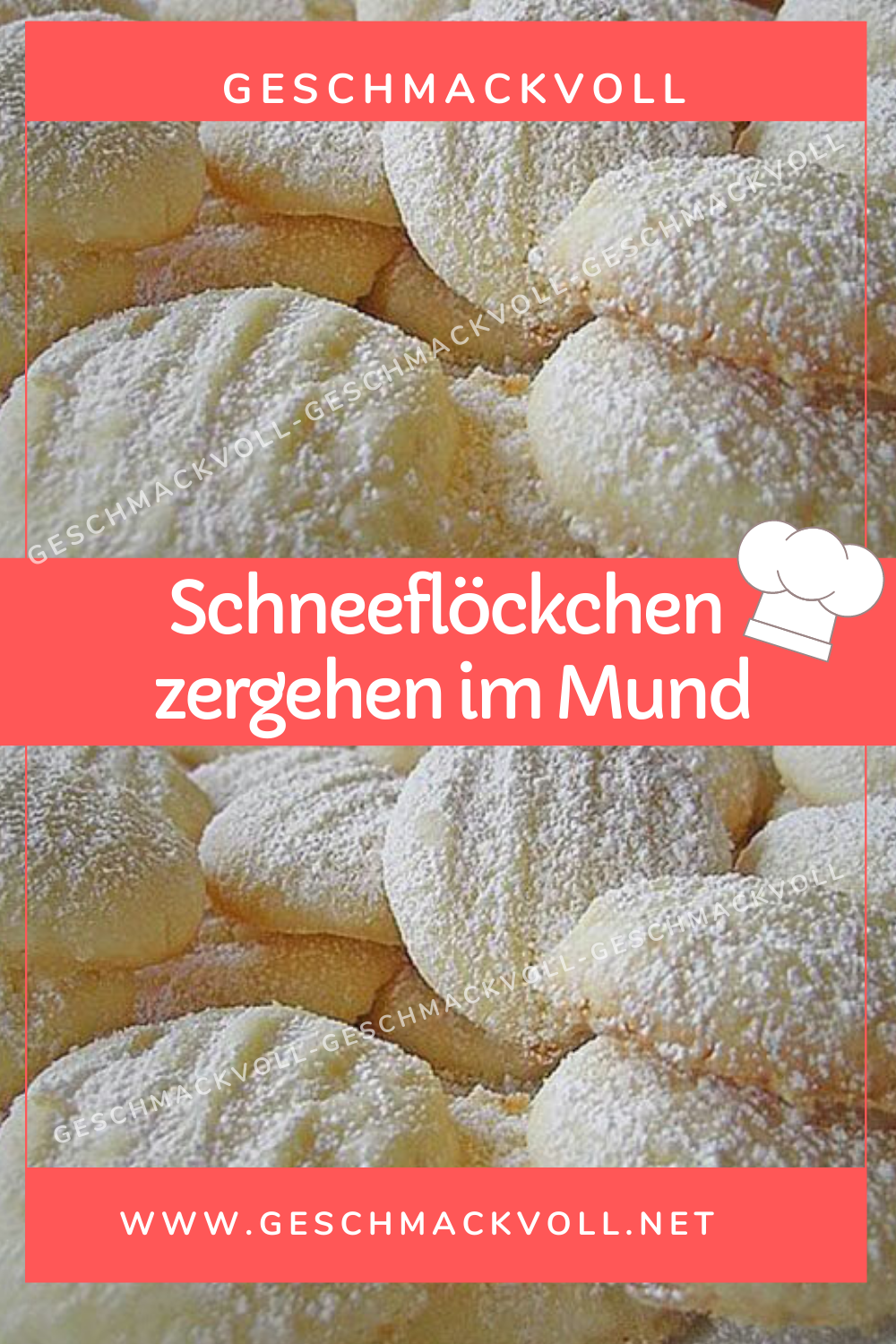 Schneeflöckchen zergehen im Mund – Geschmackvoll