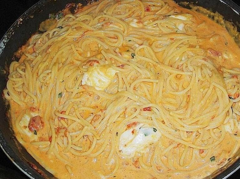 Mozzarella Spaghetti – Geschmackvoll