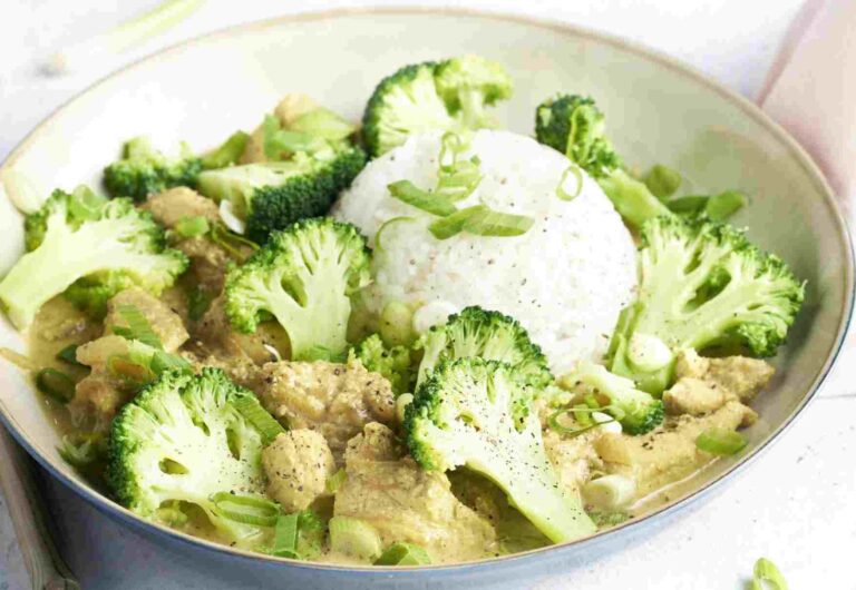 Brokkoli Reis Curry